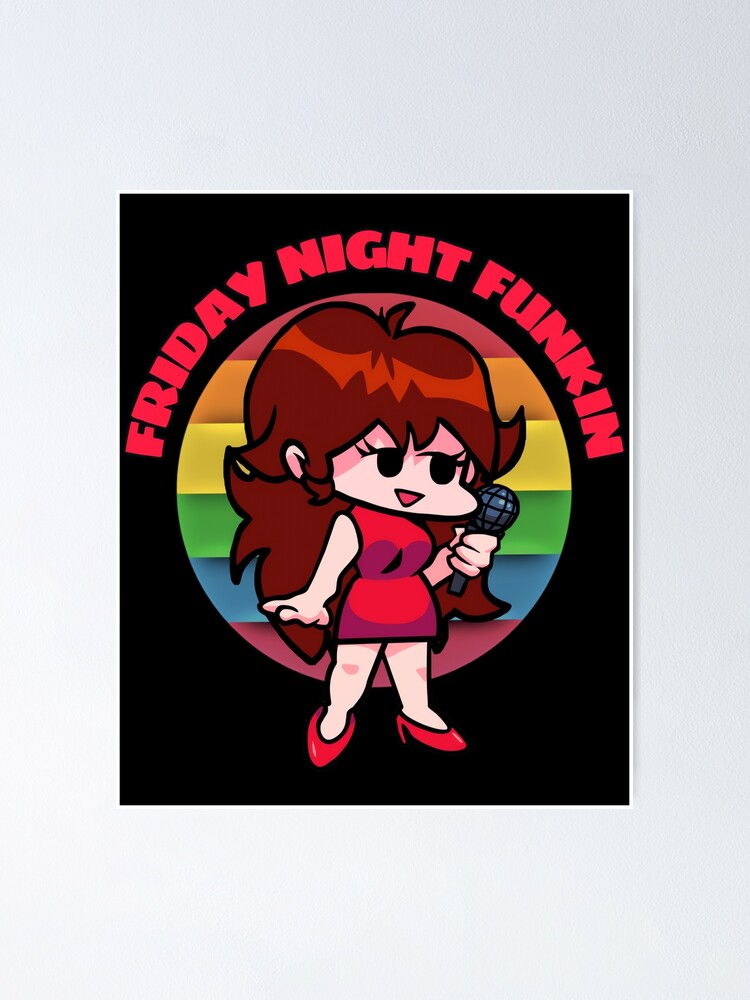 "Friday Night Funkin girlfriend best character fnf " Poster for Sale by ...