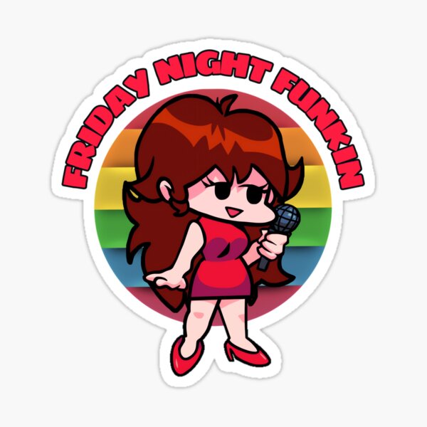 "Friday Night Funkin girlfriend best character fnf " Sticker for Sale ...