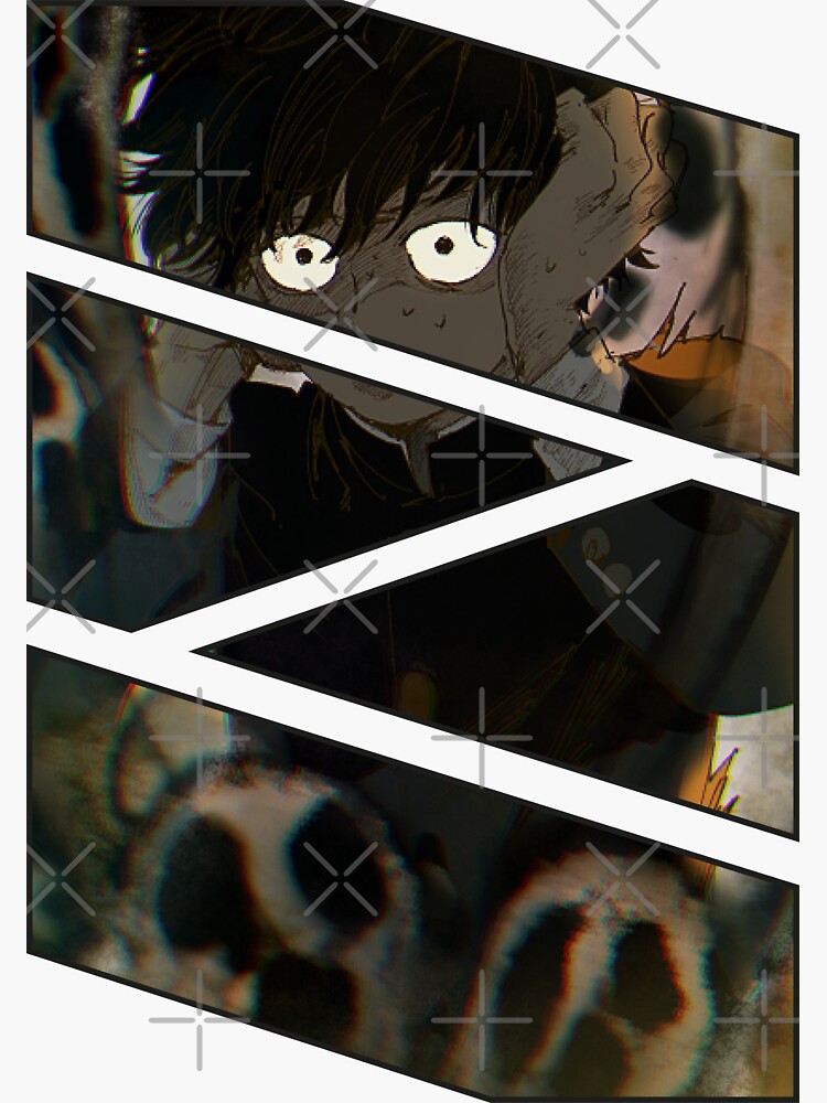 "Kageyama Shigeo MP100" Sticker for Sale by AH1Design | Redbubble