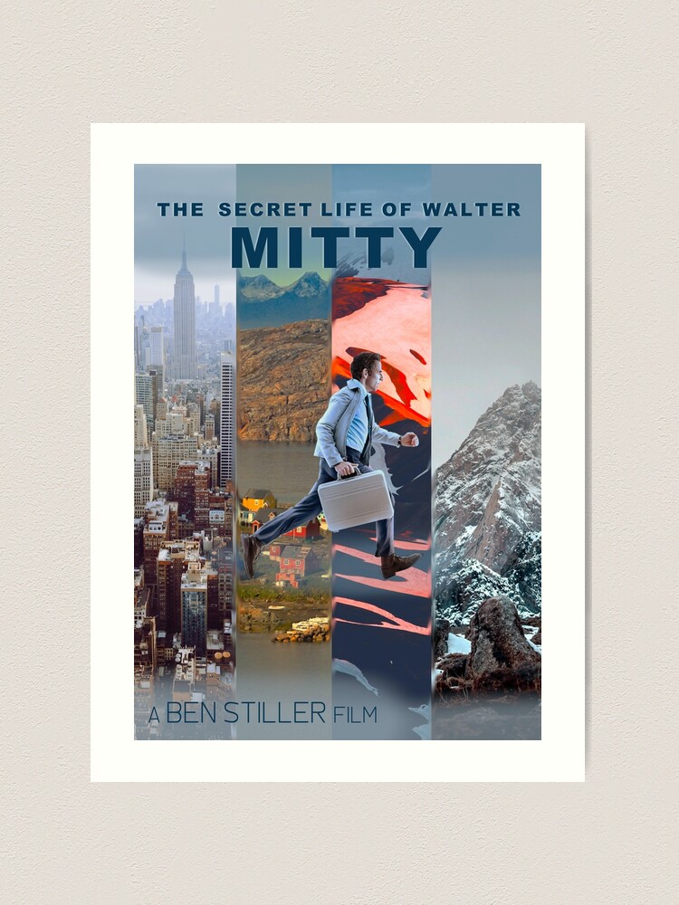 The Secret Life Of Walter Mitty Poster