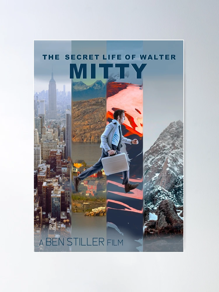 The Secret Life Of Walter Mitty Movie Poster The Secret Life Of Walter