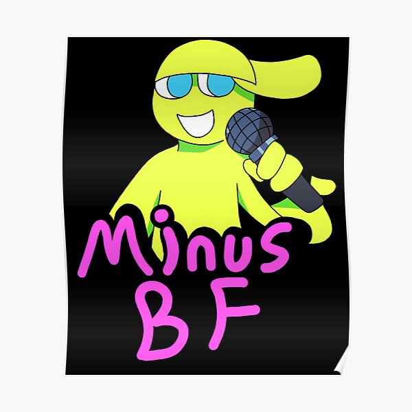 "Friday night funkin minus boyfriend " Poster for Sale by gorineanaidif ...