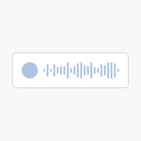 "Taylor Swift Entire Discography Spotify Code" Sticker for Sale by ...