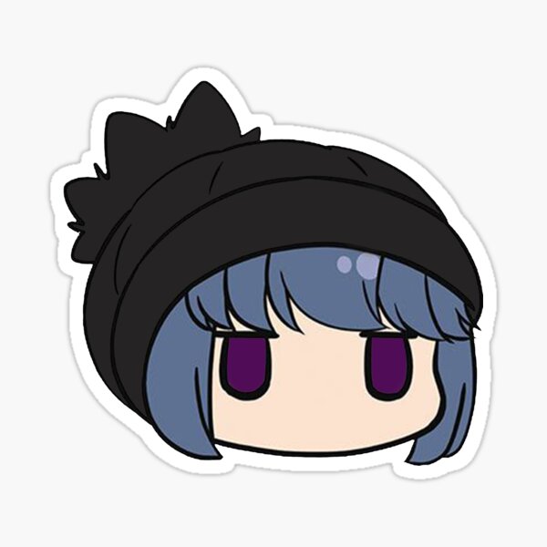 "rin chima | Yuru Camp" Sticker for Sale by Yor-art | Redbubble