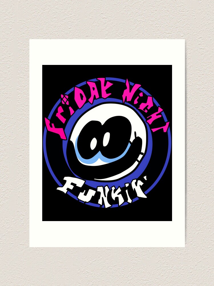 "Friday Night Funkin Music FNF Skid " Art Print for Sale by ...