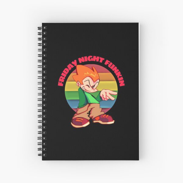 "Friday Night Funkin pico best character fnf " Spiral Notebook for Sale ...