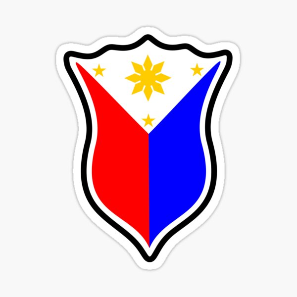 "Philippine Flag" Sticker for Sale by chobrimaprints | Redbubble