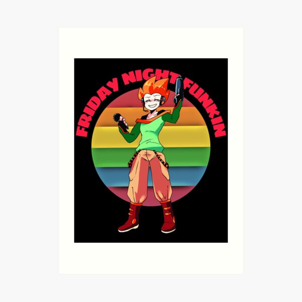 "Friday Night Funkin pico the best characters happy fnf " Art Print for ...