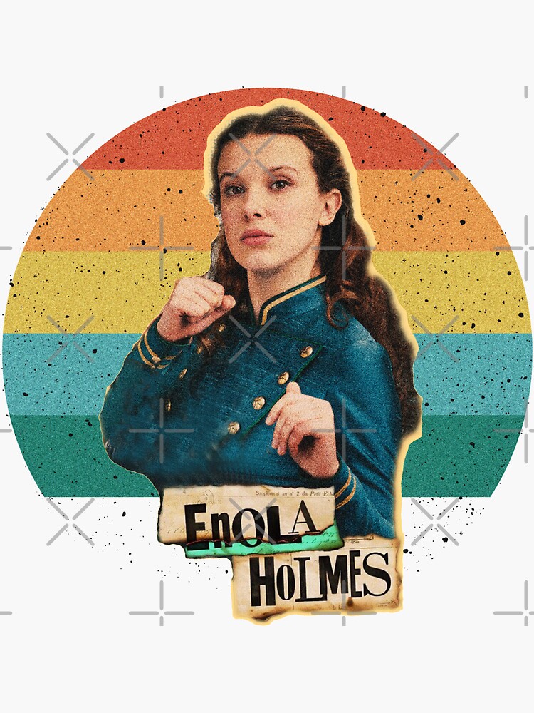 Pegatina «Enola holmes 2» de MURCPOSE | Redbubble