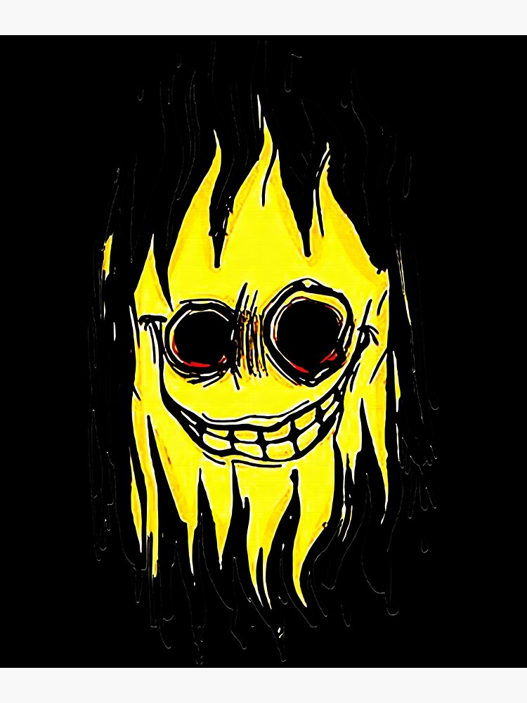 "Friday Night Funkin Senpai Monster Head A " Art Print for Sale by ...