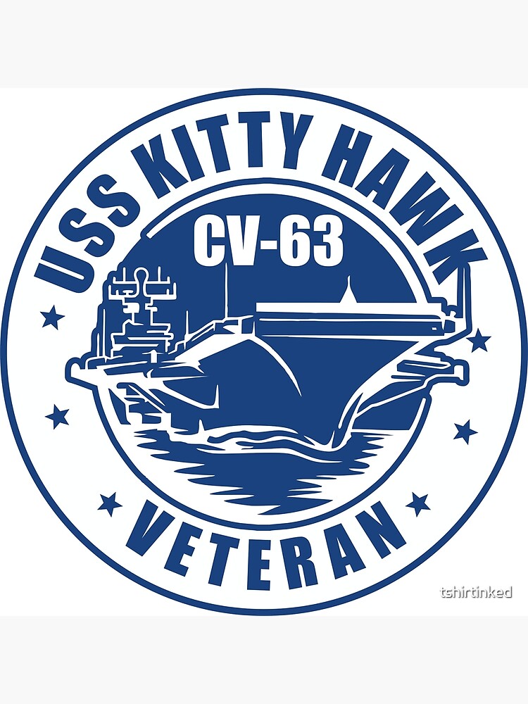 Uss Kitty Hawk Logo USS Kitty Hawk CV63 Circa 1971………..ACADEMY