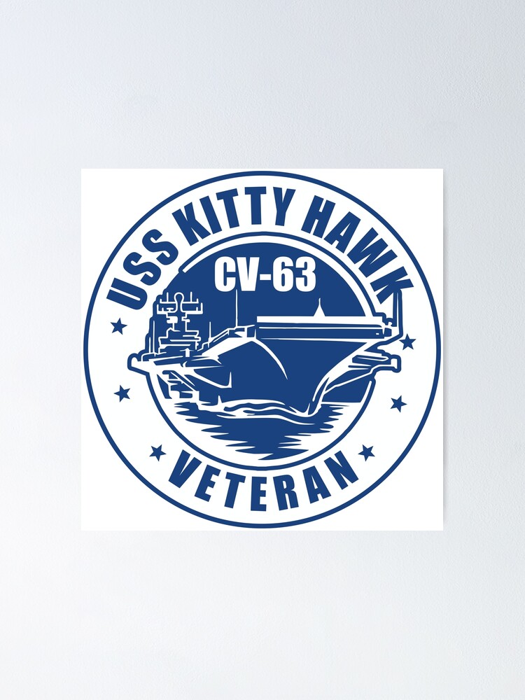 Uss Kitty Hawk Logo USS Kitty Hawk CV63 Circa 1971………..ACADEMY