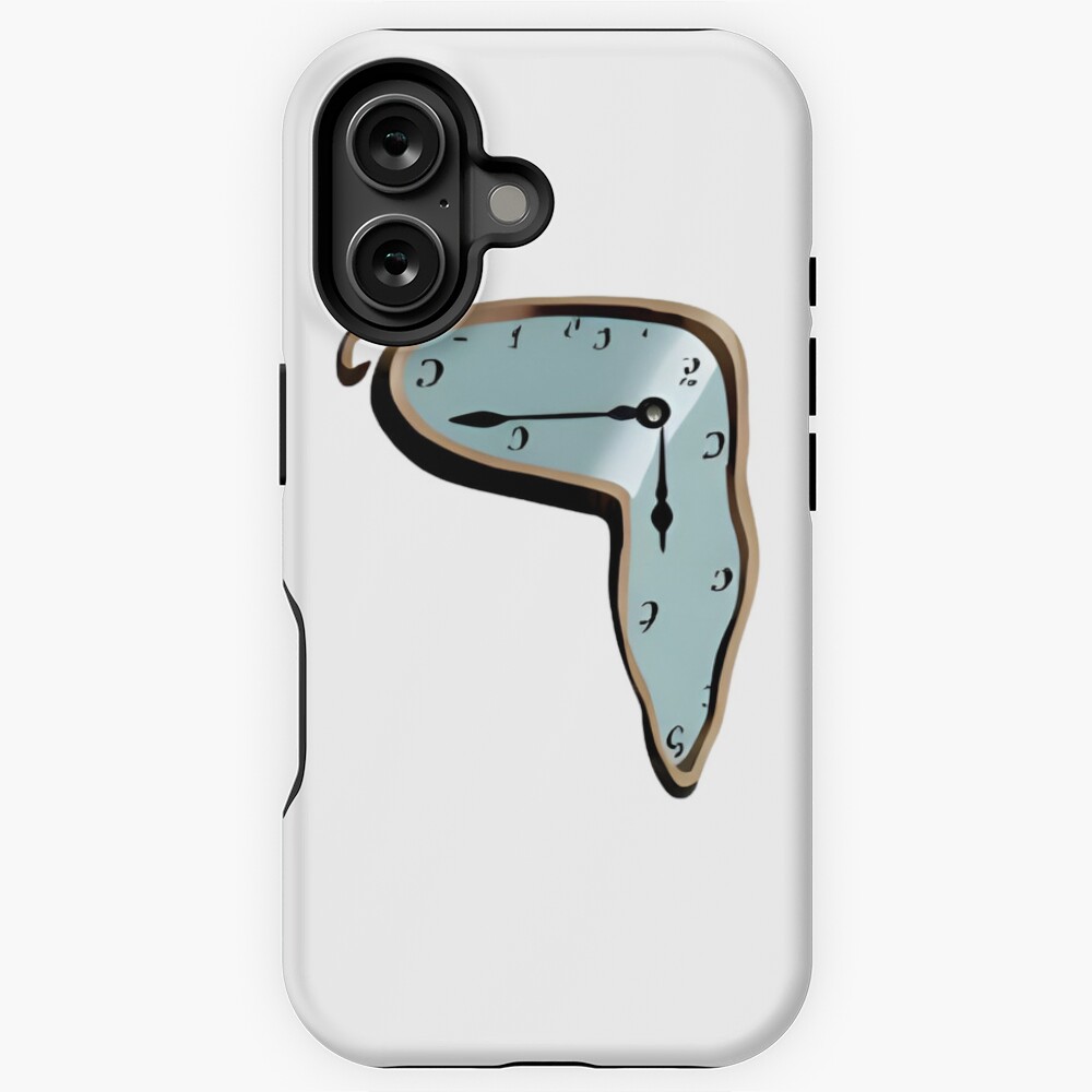 "Melting Clock" Sticker for Sale by StickerBird | Redbubble