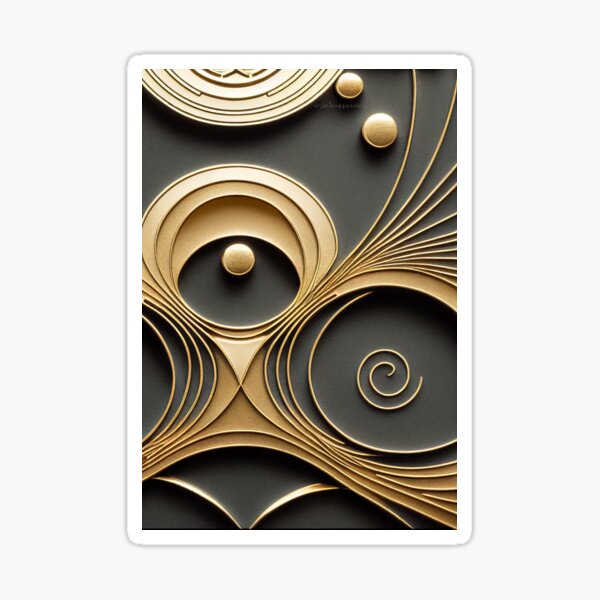 "Metallic texture gold color" Sticker for Sale by juancarnicero | Redbubble