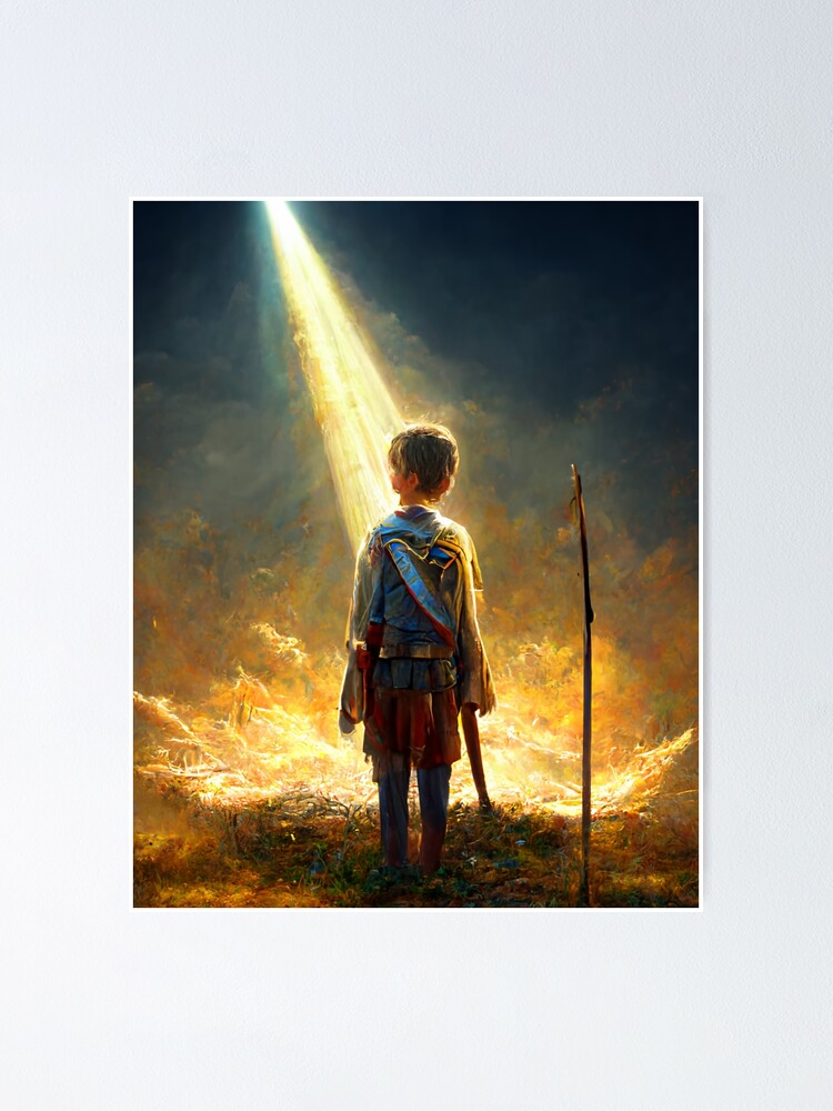 "David Victorious" Poster for Sale by jebbyball | Redbubble