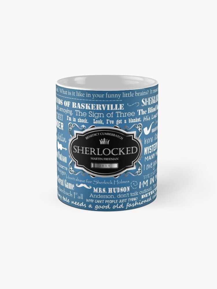 "Sherlocked Mug - BBC Sherlock" Coffee Mug for Sale by patee333 | Redbubble