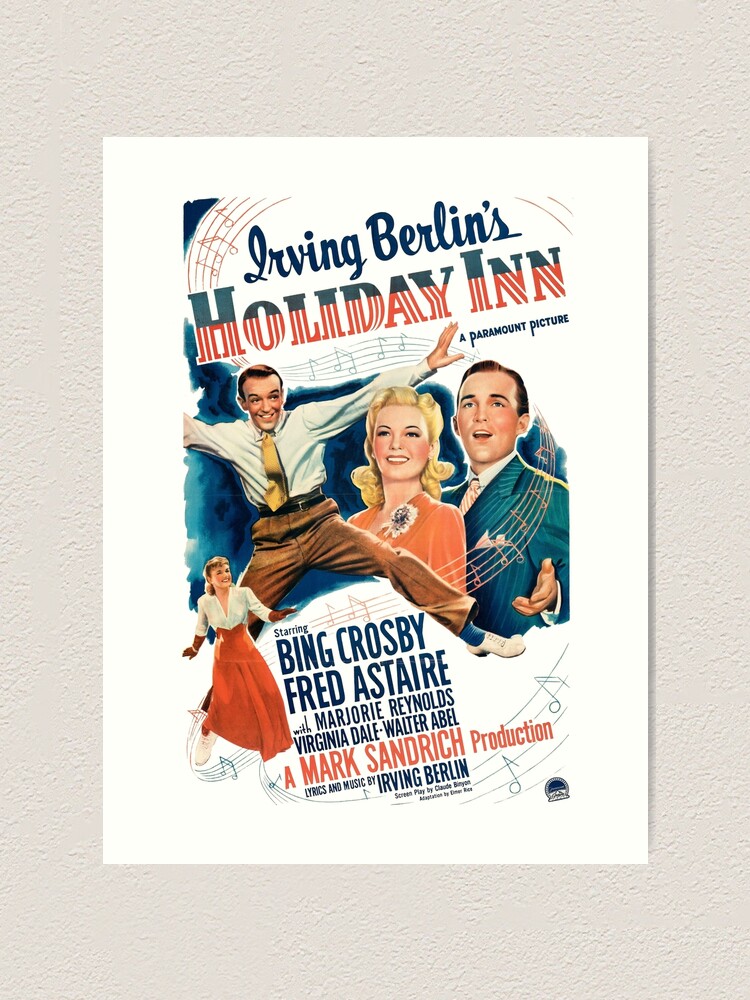 "Holiday Inn Movie Poster" Art Print for Sale by MovieFunTime | Redbubble