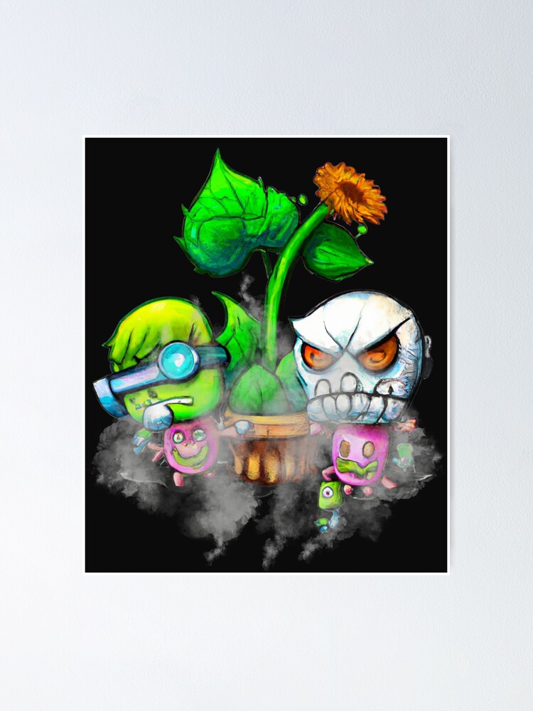 "plants vs zombies 2 |Plants vs Zombies" Poster for Sale by cutenevil ...