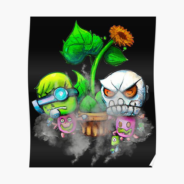 "plants vs zombies 2 |Plants vs Zombies" Poster for Sale by cutenevil ...