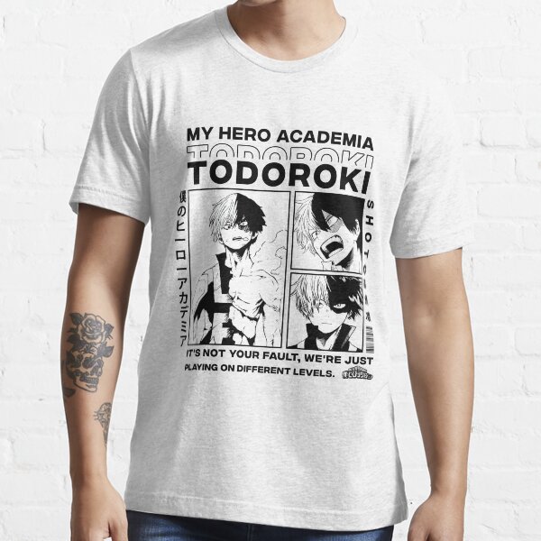 "Boku No Hero Academia - Shoto Todoroki " T-shirt for Sale by Saghanime ...