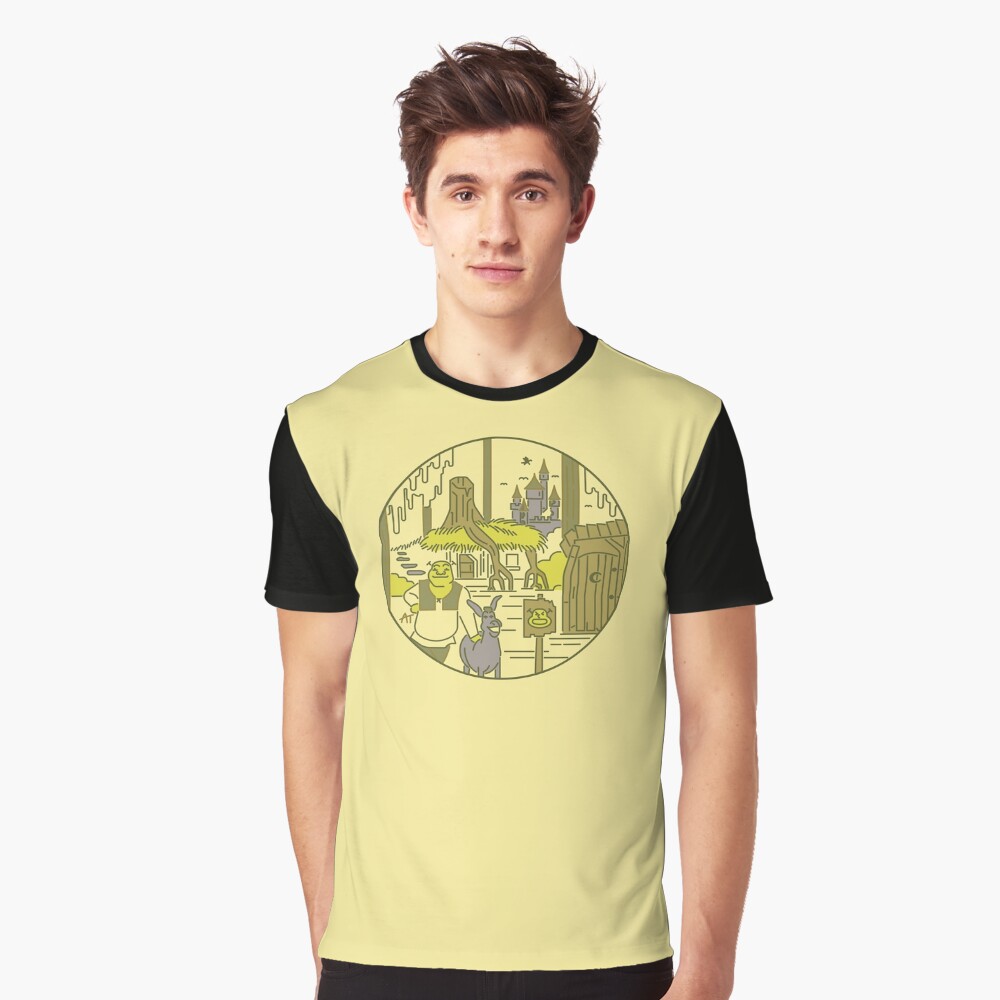 "Shrek Faded Line Art" Art Board Print for Sale by Arden Taylor | Redbubble