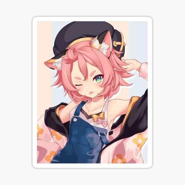 "Diona from Genshin Impact " Sticker for Sale by bastian31 | Redbubble