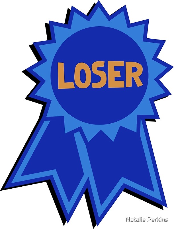 "Loser Ribbon" by Natalie Perkins | Redbubble