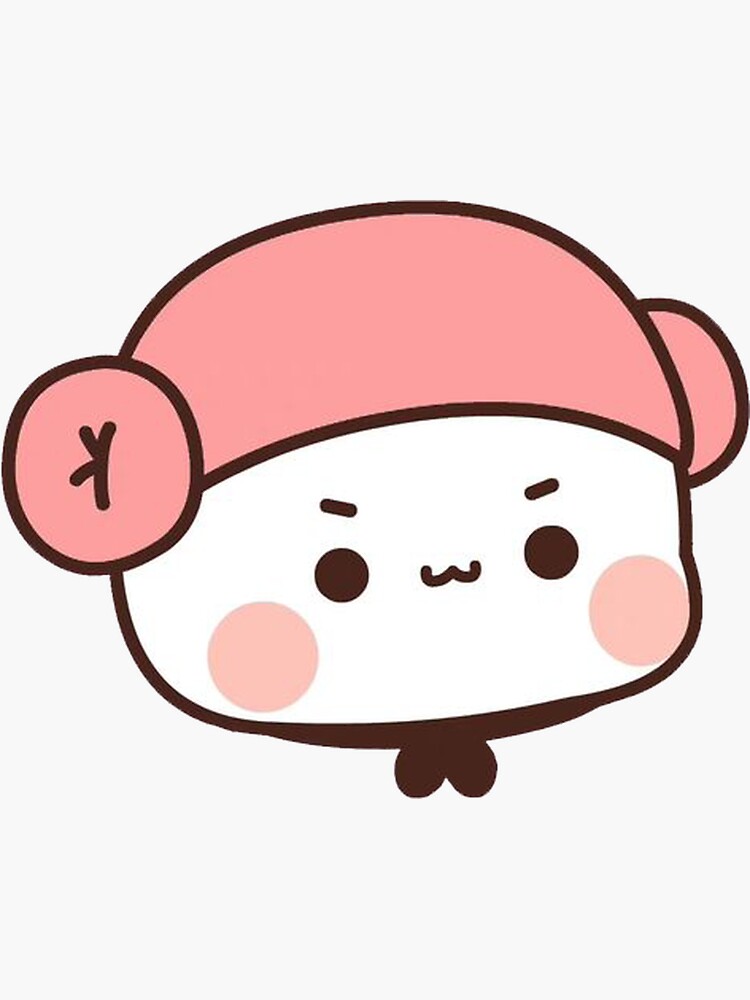 "Mochi Mocha Peach Cat Cute " Sticker for Sale by geniustremen | Redbubble