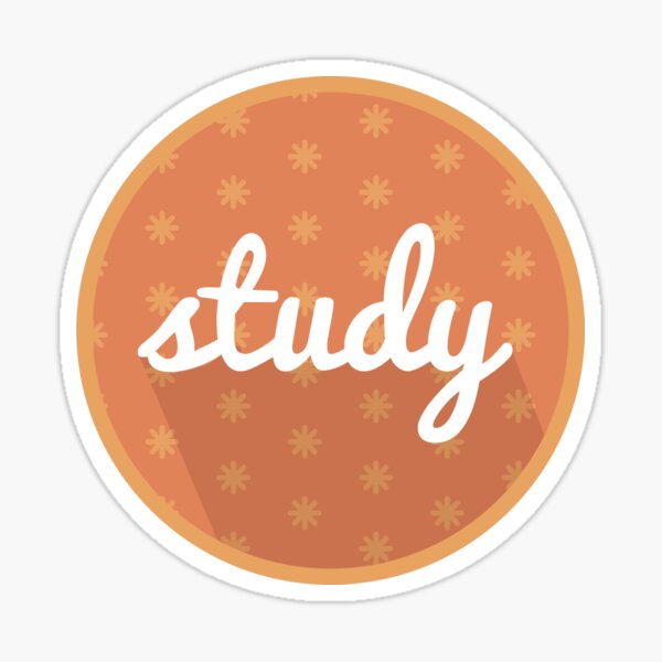 "Study" Sticker by MrFahrenheit | Redbubble