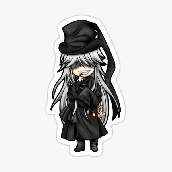 "Undertaker | Black Butler | Kuroshitsuji | Anime" Sticker for Sale by ...