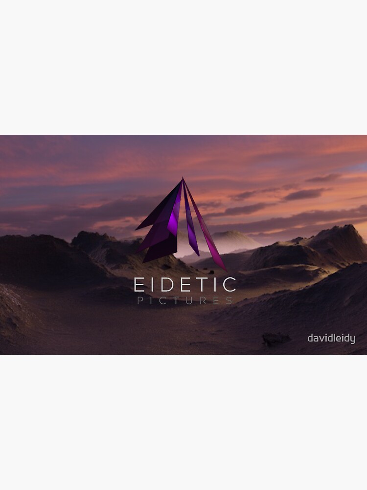 "Eidetic Pictures Desert Theme Logo" Sticker for Sale by davidleidy ...