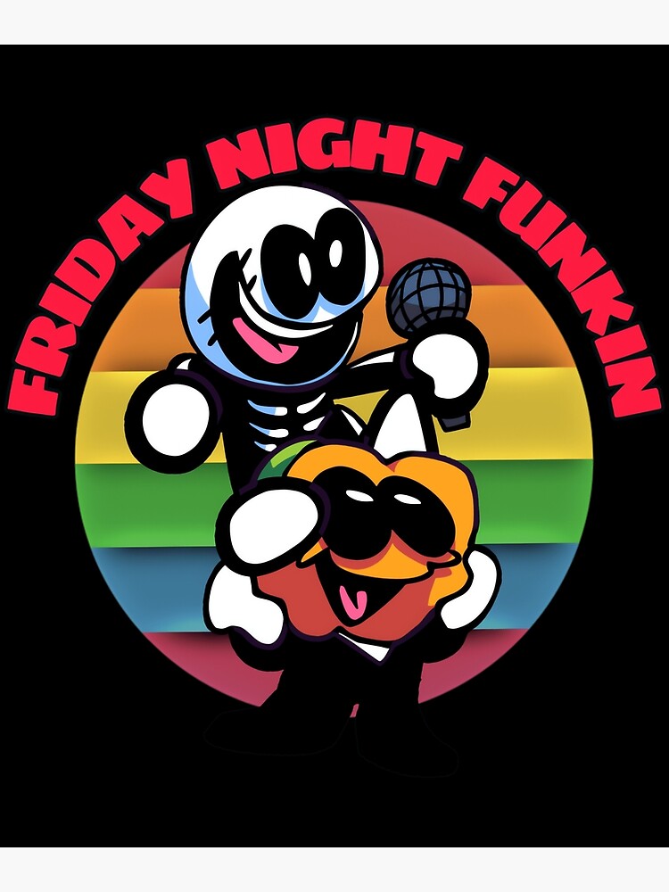 "Friday Night Funkin skid and pump best character fnf " Art Print for ...