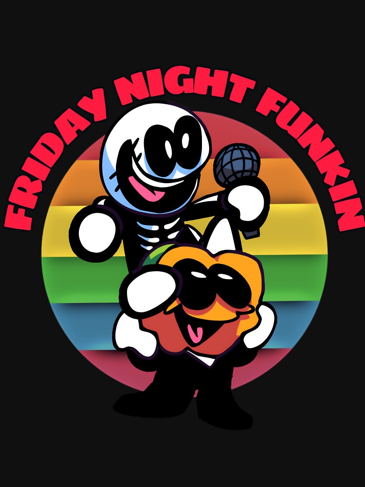 "Friday Night Funkin skid and pump best character fnf " T-shirt for ...