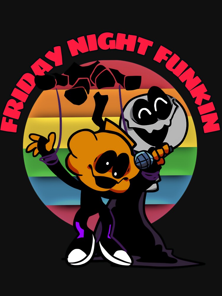 "Friday Night Funkin skid and pump the best character fnf " T-shirt for ...