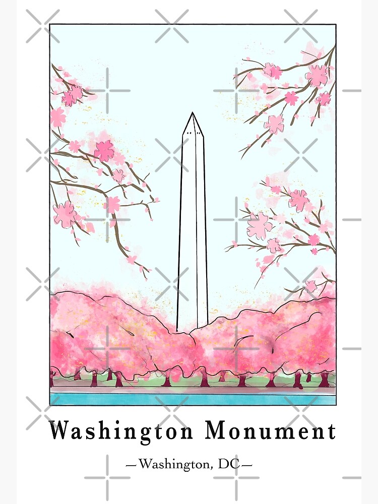 "The Washington Monument" Poster for Sale by StargirlWares | Redbubble