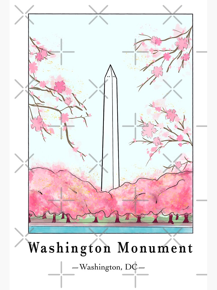 "The Washington Monument" Sticker for Sale by StargirlWares | Redbubble
