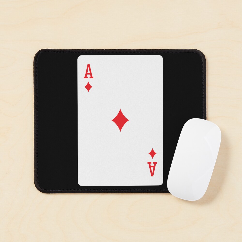 "Ace of diamonds " Poster for Sale by rheyes | Redbubble