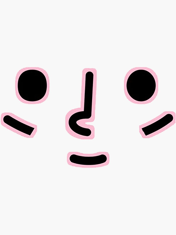 "Funny Face Funny Face Design" Sticker for Sale by Rosiene88 | Redbubble