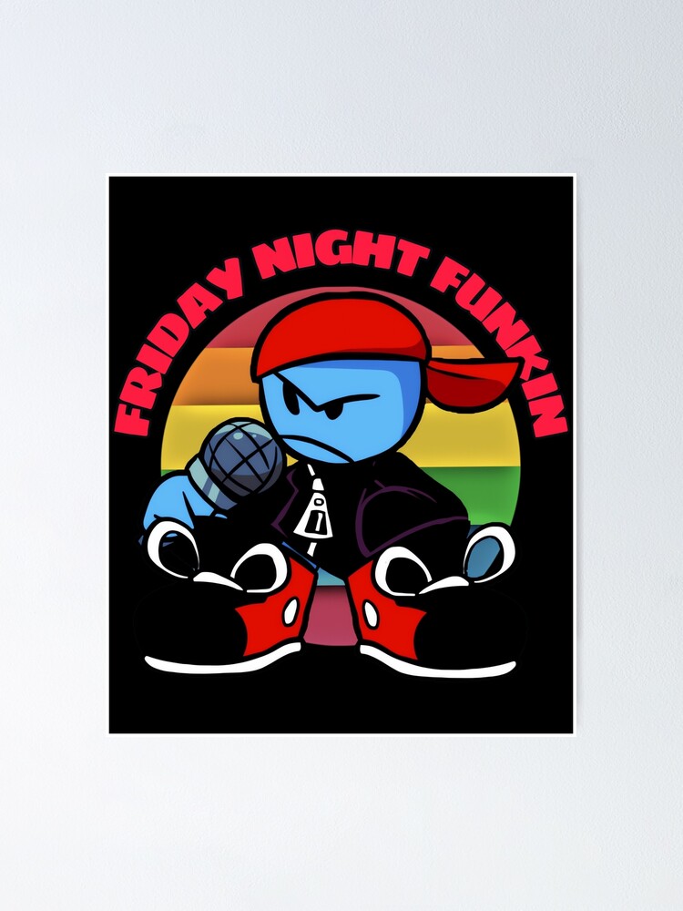 "Friday Night Funkin the best character fnf " Poster for Sale by ...