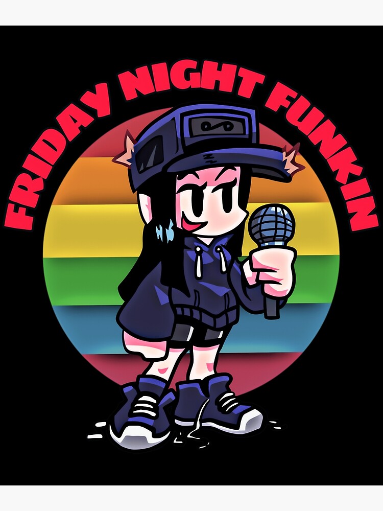 "Friday Night Funkin the best characters cute fnf " Art Print for Sale ...