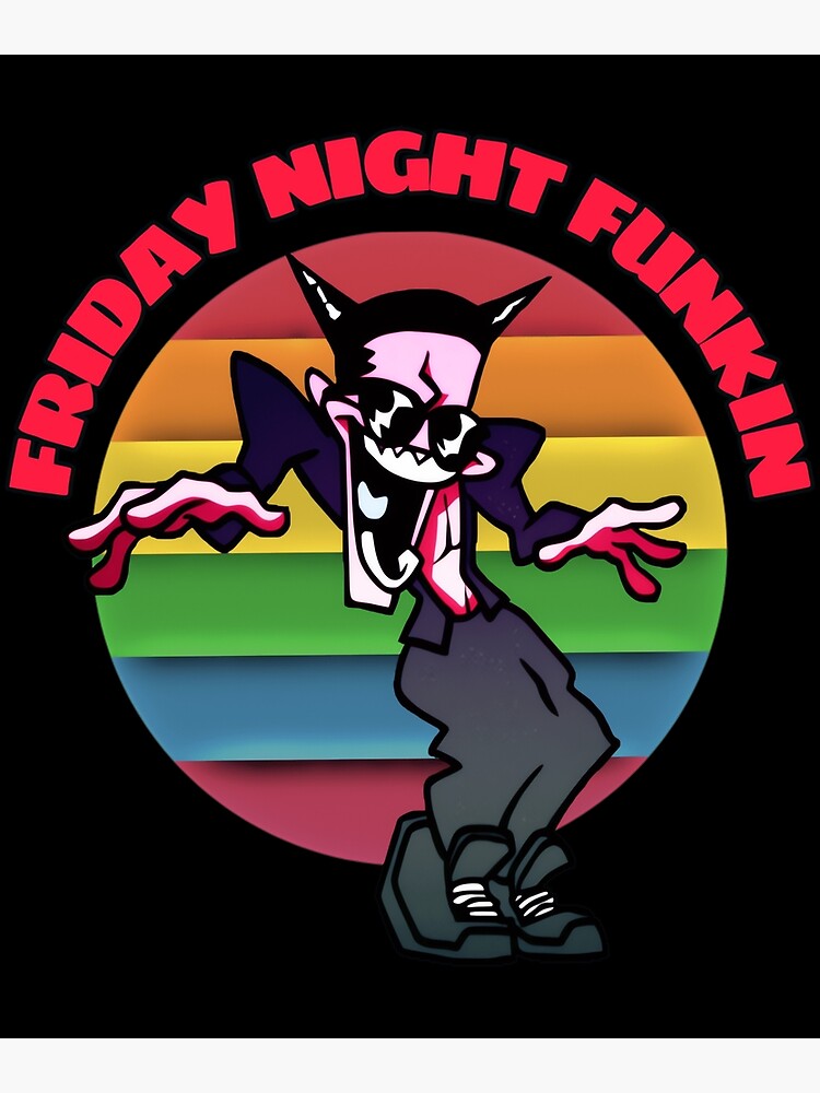 "Friday Night Funkin the best characters happy and funny fnf " Art ...