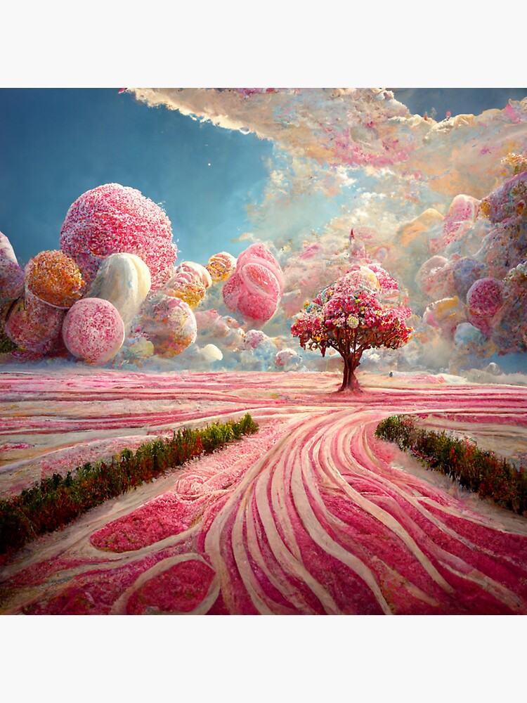 "Candy Land" Sticker for Sale by Ethereal-Realms | Redbubble