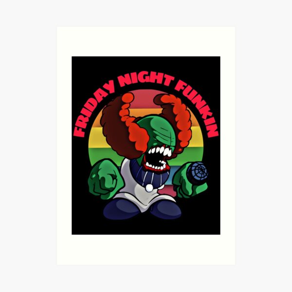 "Friday Night Funkin tricky best character fnf " Art Print for Sale by ...