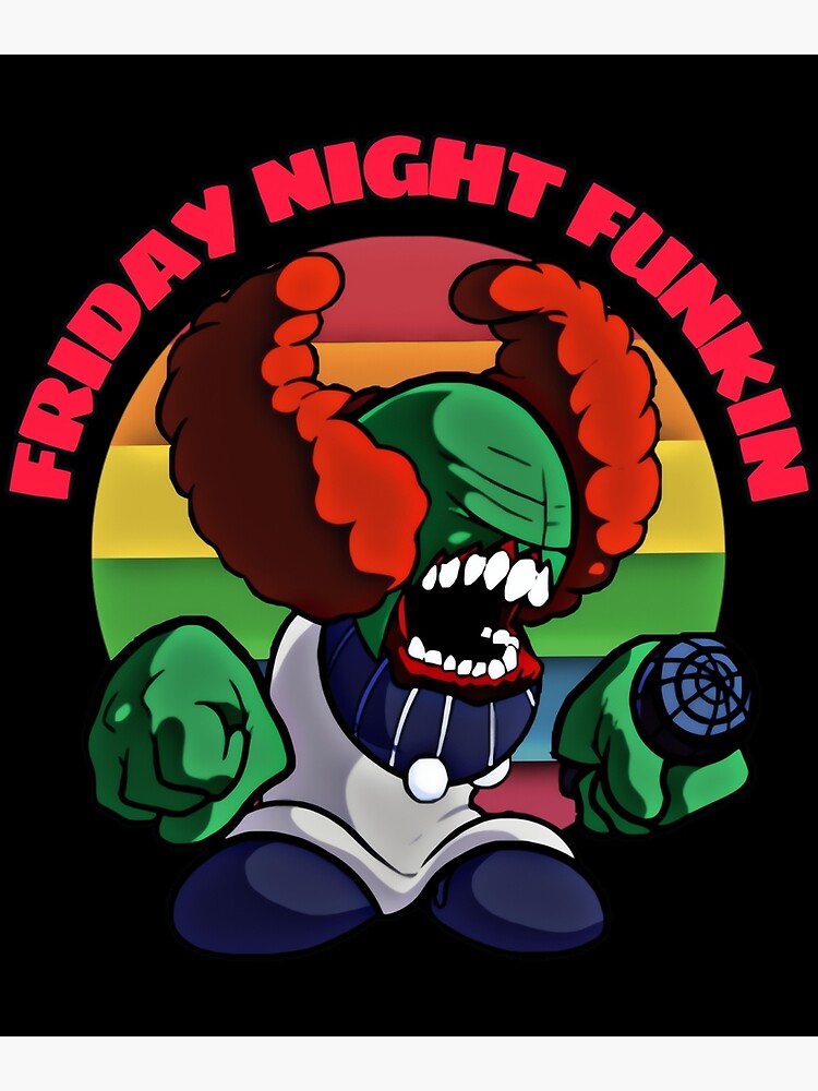 "Friday Night Funkin tricky best character fnf " Art Print for Sale by ...