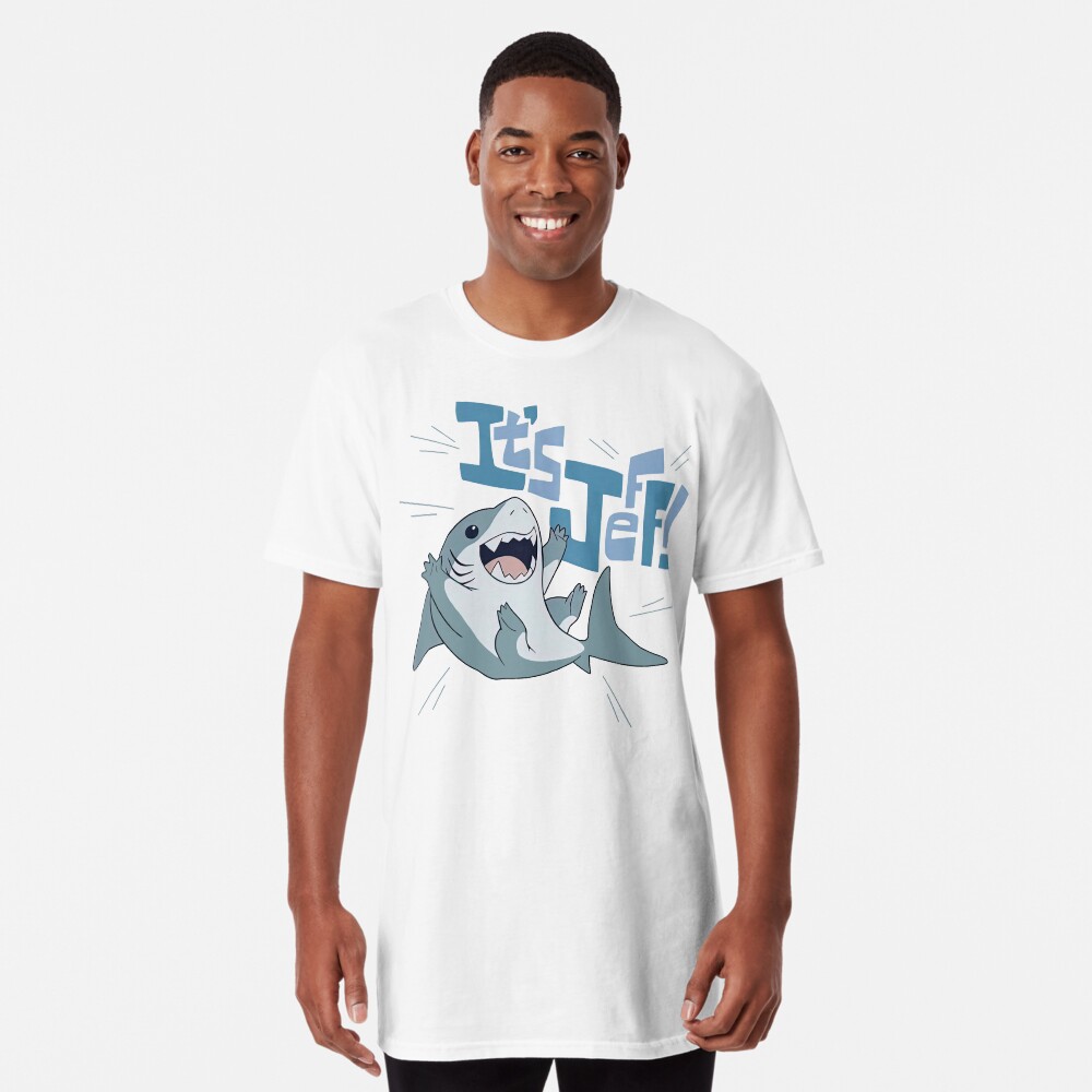 "It’s Jeff The Landshark" Sticker for Sale by ZoraidaLandrua | Redbubble
