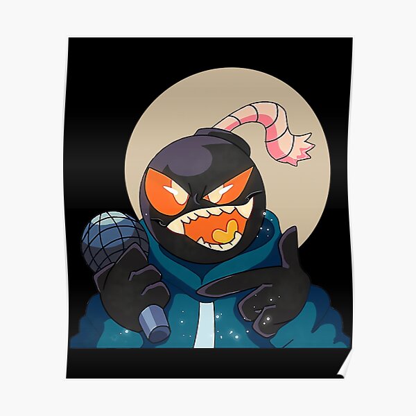 "Friday Night Funkin Whitty 1" Poster for Sale by ingresachimef | Redbubble