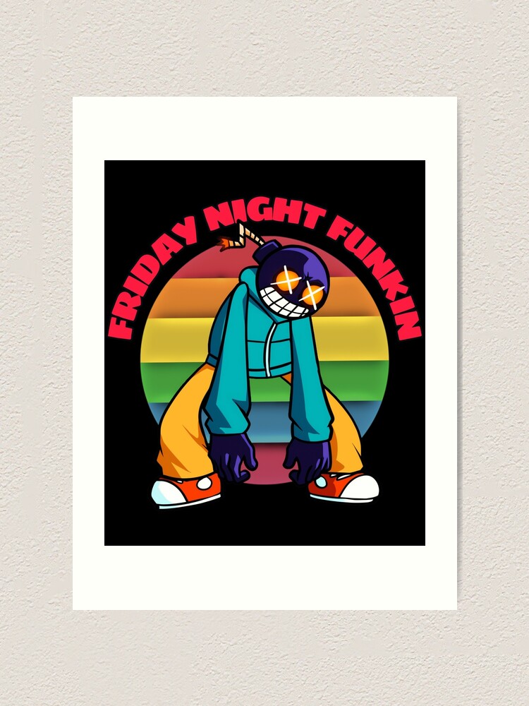 "Friday Night Funkin whitty best character fnf " Art Print for Sale by ...