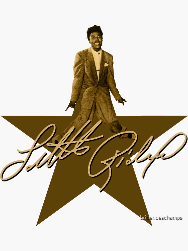 "Little Richard - Signature " Sticker for Sale by bricendeschamps ...