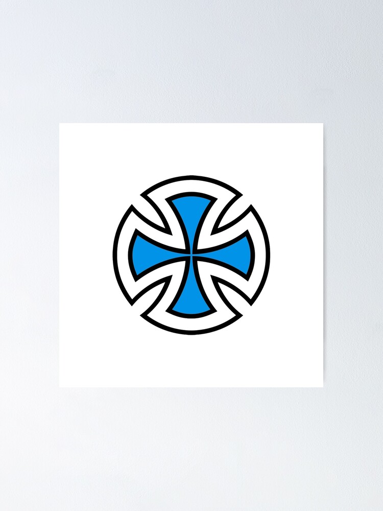 "skate independet truck logo" Poster for Sale by sawyerrula | Redbubble