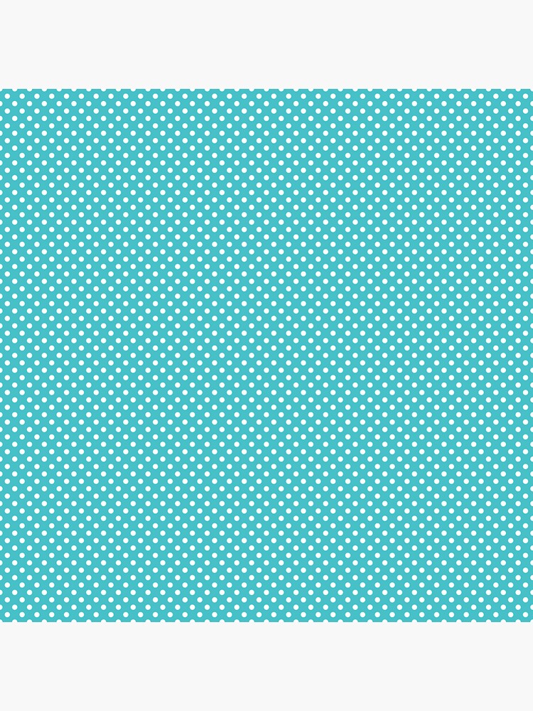 "Turquoise Polka Dots" Sticker for Sale by junkydotcom | Redbubble
